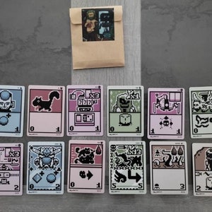 Inscryption Act 2 Golden Booster : 12 Chromatic Cards With 5 Rare or ...