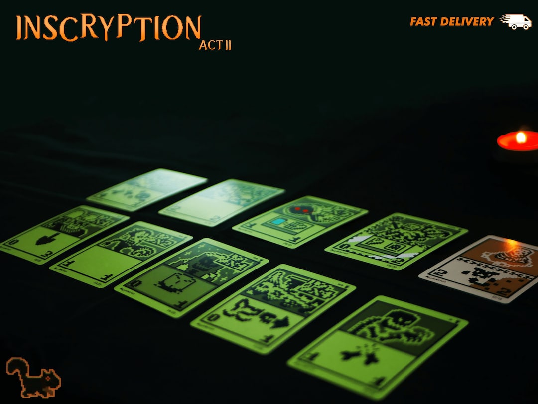 Inscryption Act 2 Dead Booster 10 Cards - Etsy