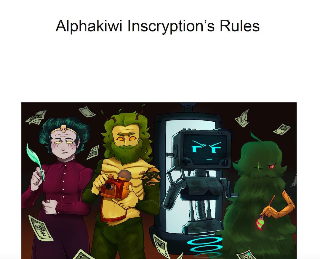 Inscryption Act 2 Rules (english Version), General Rules + Information ...