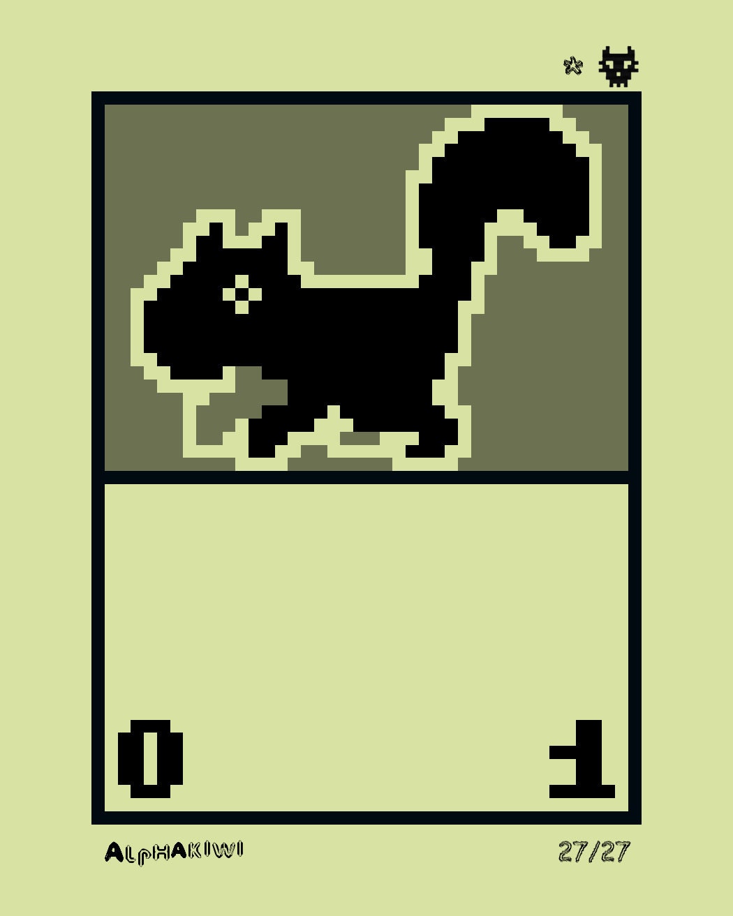 1 Squirrel Card Inscryption Act 2 - Etsy Hong Kong