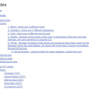 Inscryption Act 2 Rules (english Version), General Rules + Information ...