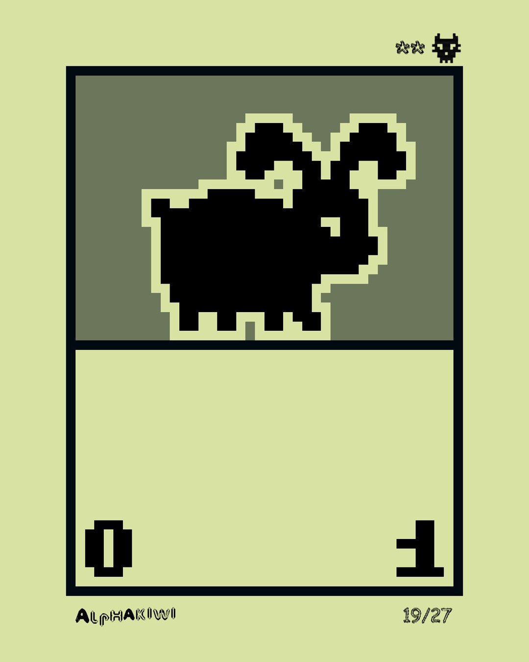 Inscryption Act 2 - 1 Rabbit - Etsy