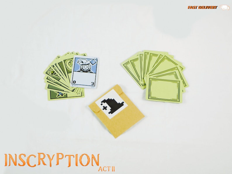 Inscryption Act 2 Magicks Booster 10 Cards - Etsy