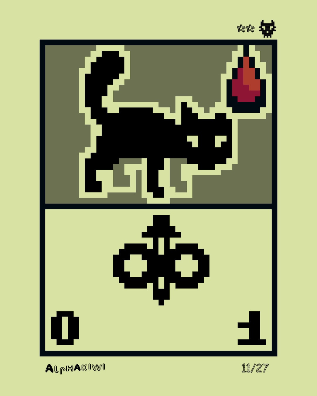 Inscryption Act 2 - 1 Cat - Etsy