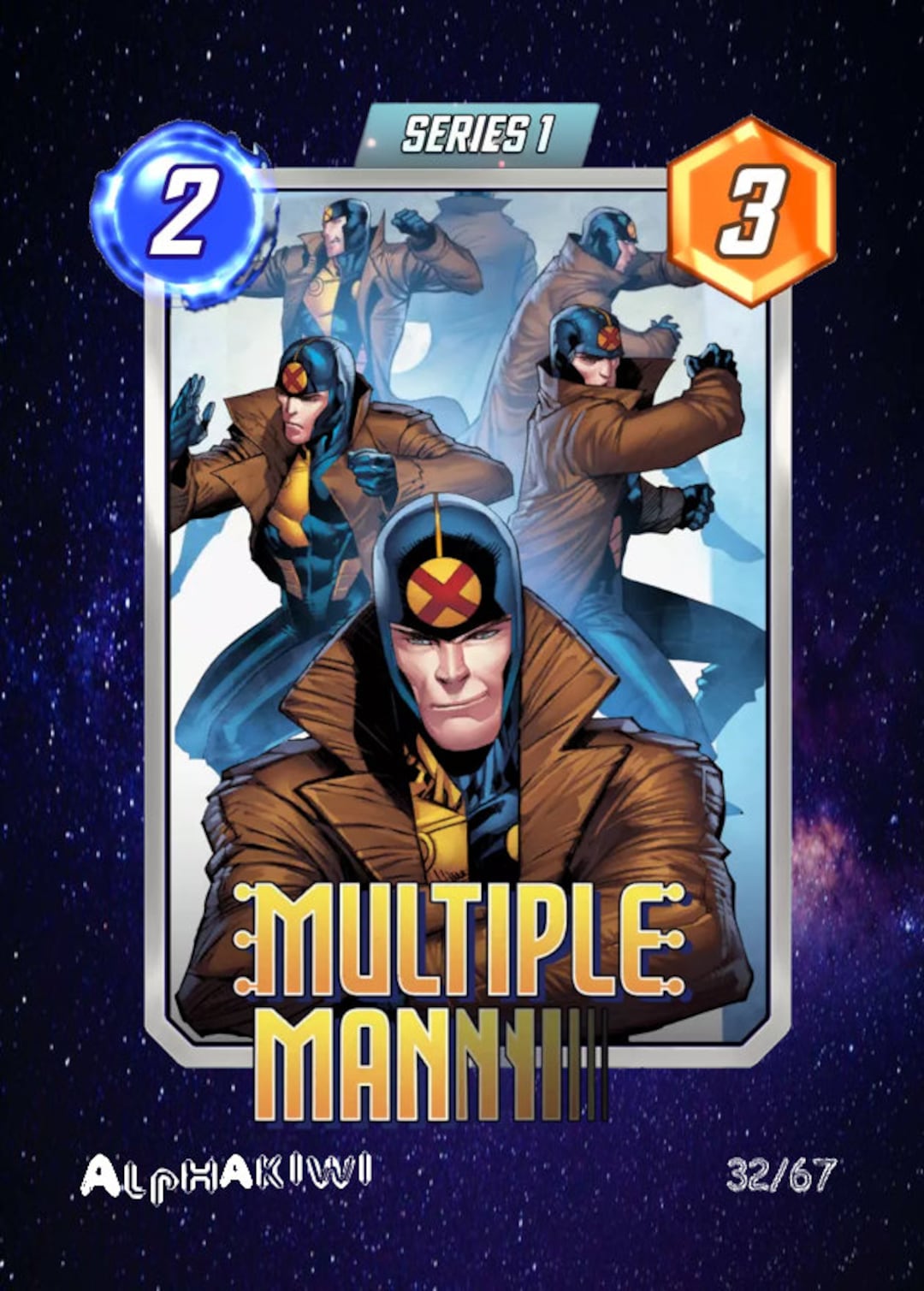 Marvel Snap Cards Physics Multiple Man Video Game - Etsy