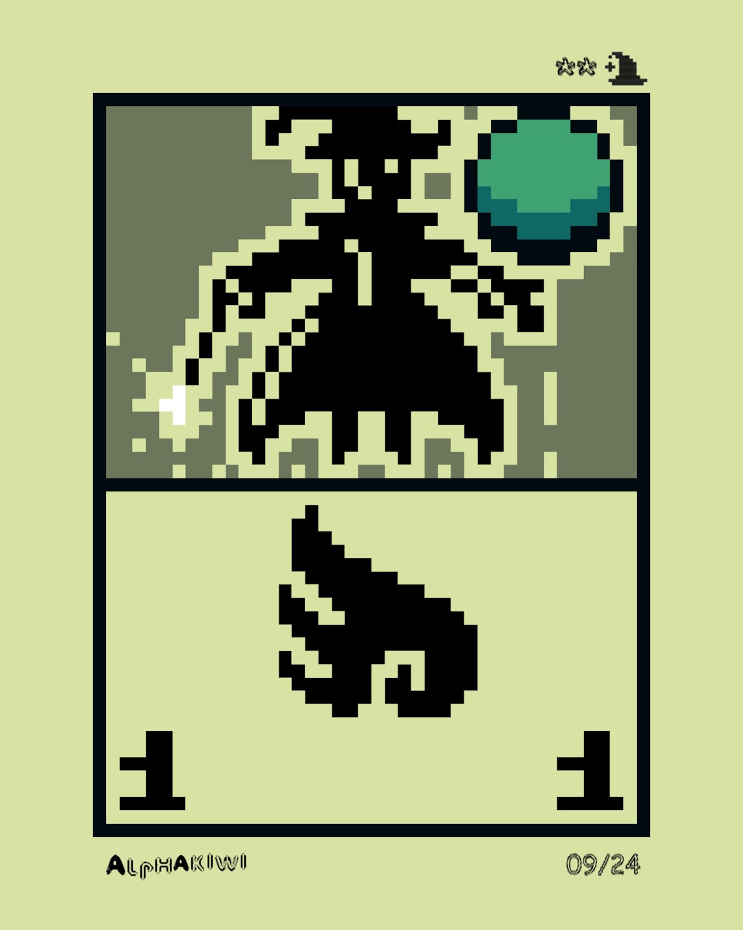 Inscryption Act 2 - 1 Flyingmage - Etsy