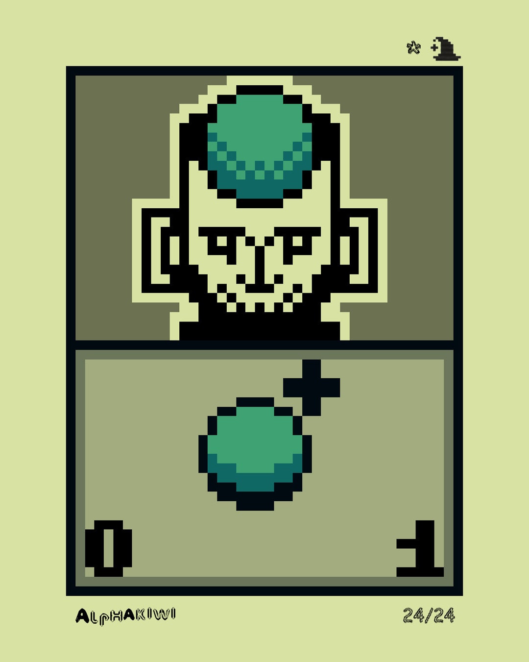 1 Sapphire Mox Card Inscryption Act 2 - Etsy