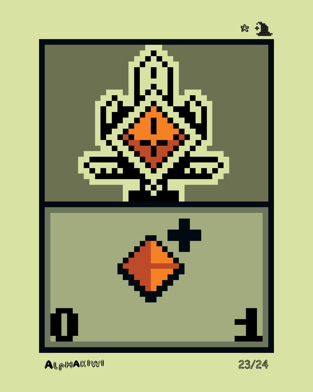 1 Ruby Mox Card Inscryption Act 2 - Etsy