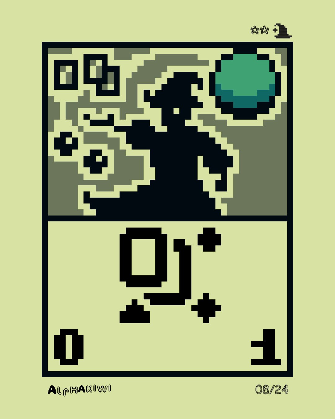 Inscryption Act 2 - 1 Bluemage - Etsy