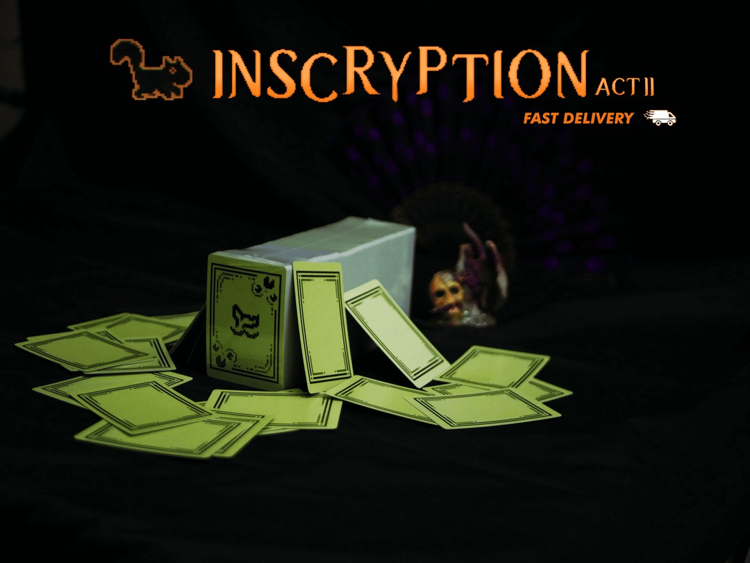 All Inscryption Act 2 Cards (612 Cards) - Deck Building Video Game, PC ...