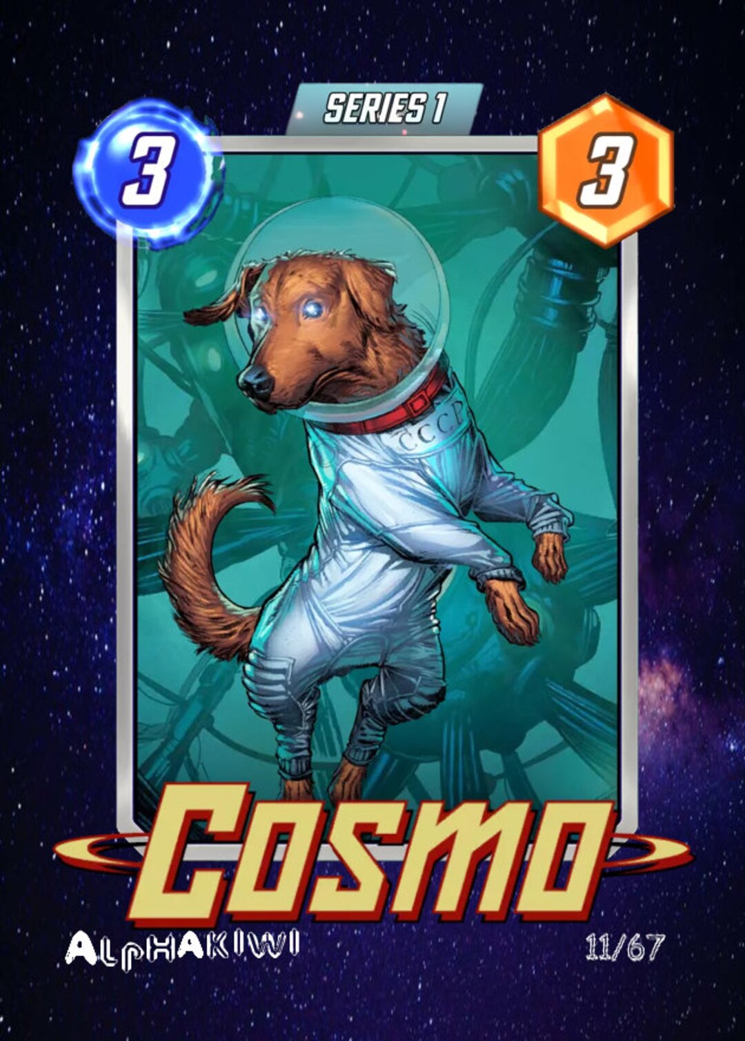 Marvel Snap Cards Physics Cosmo Video Game - Etsy