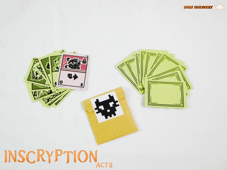 Inscryption Act 2 Beasts Booster 10 Cards - Etsy