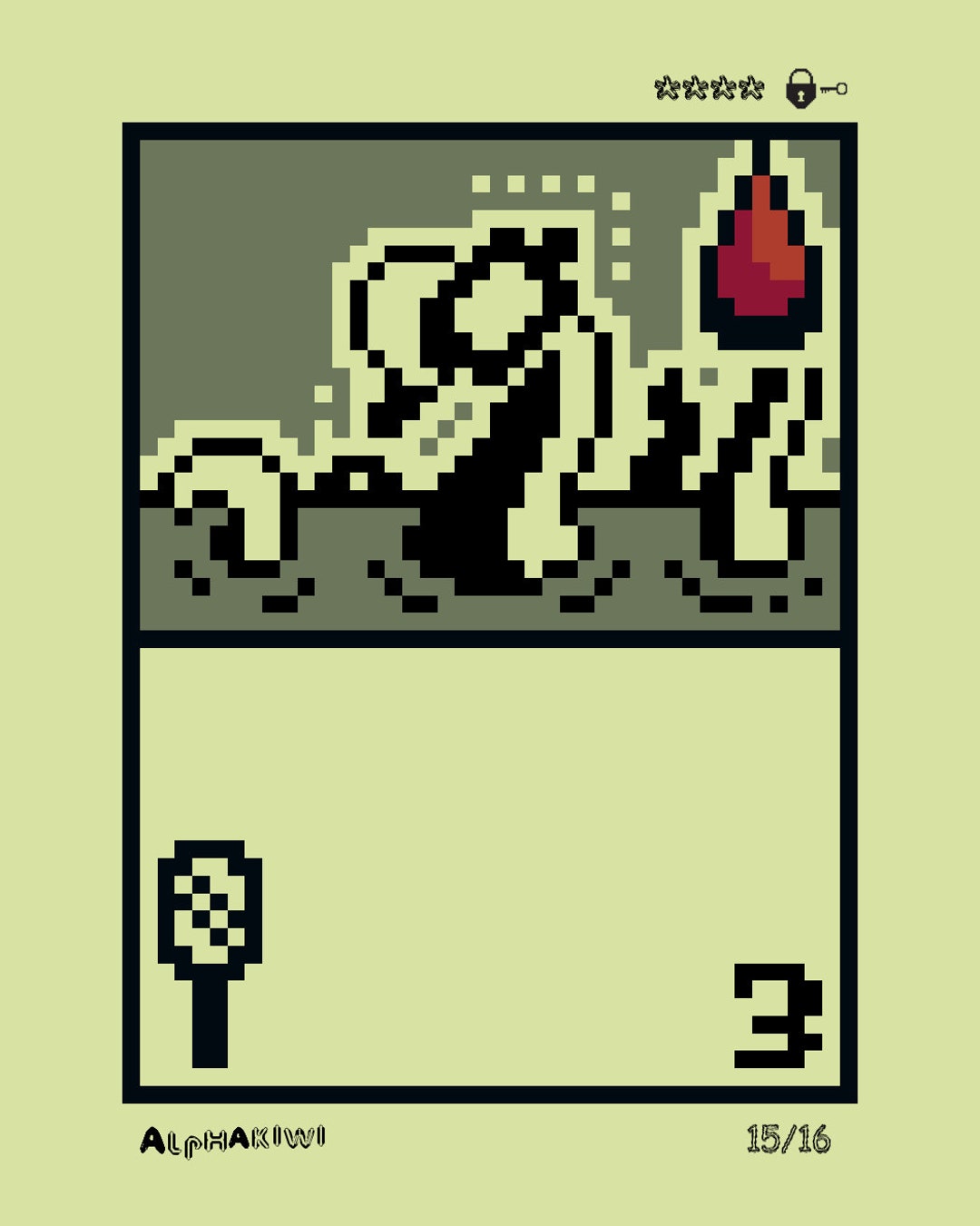 Inscryption Act 2 - 1 Squidmirror - Etsy