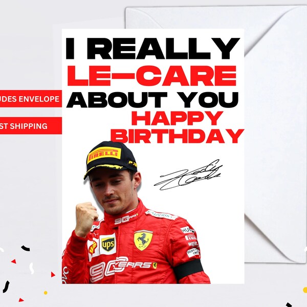 Charles Leclerc - Etsy