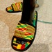 African Print Slippers, Ankara Slippers, Cosy Home Slippers - Etsy