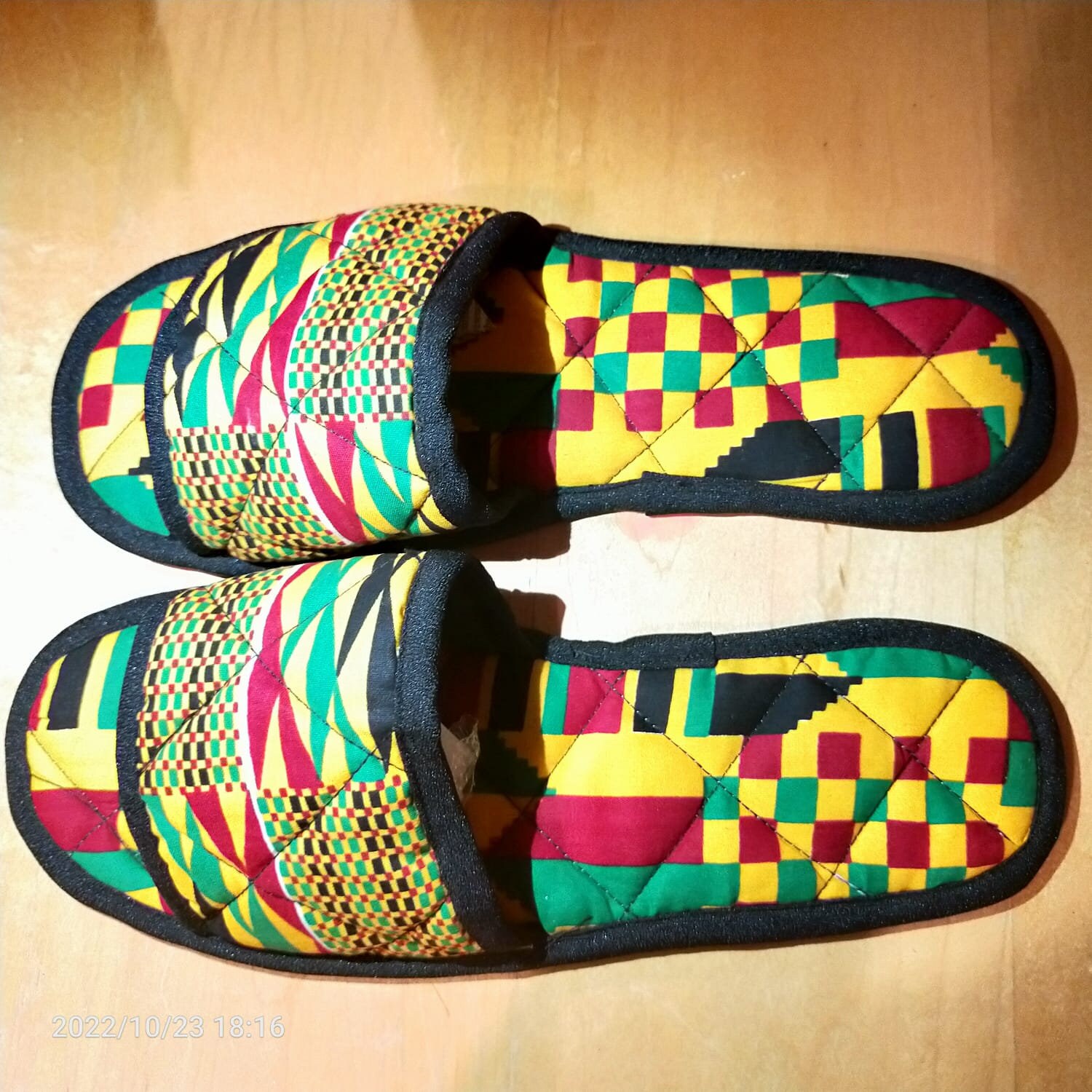 African Print Slippers, Ankara Slippers, Cosy Home Slippers - Etsy