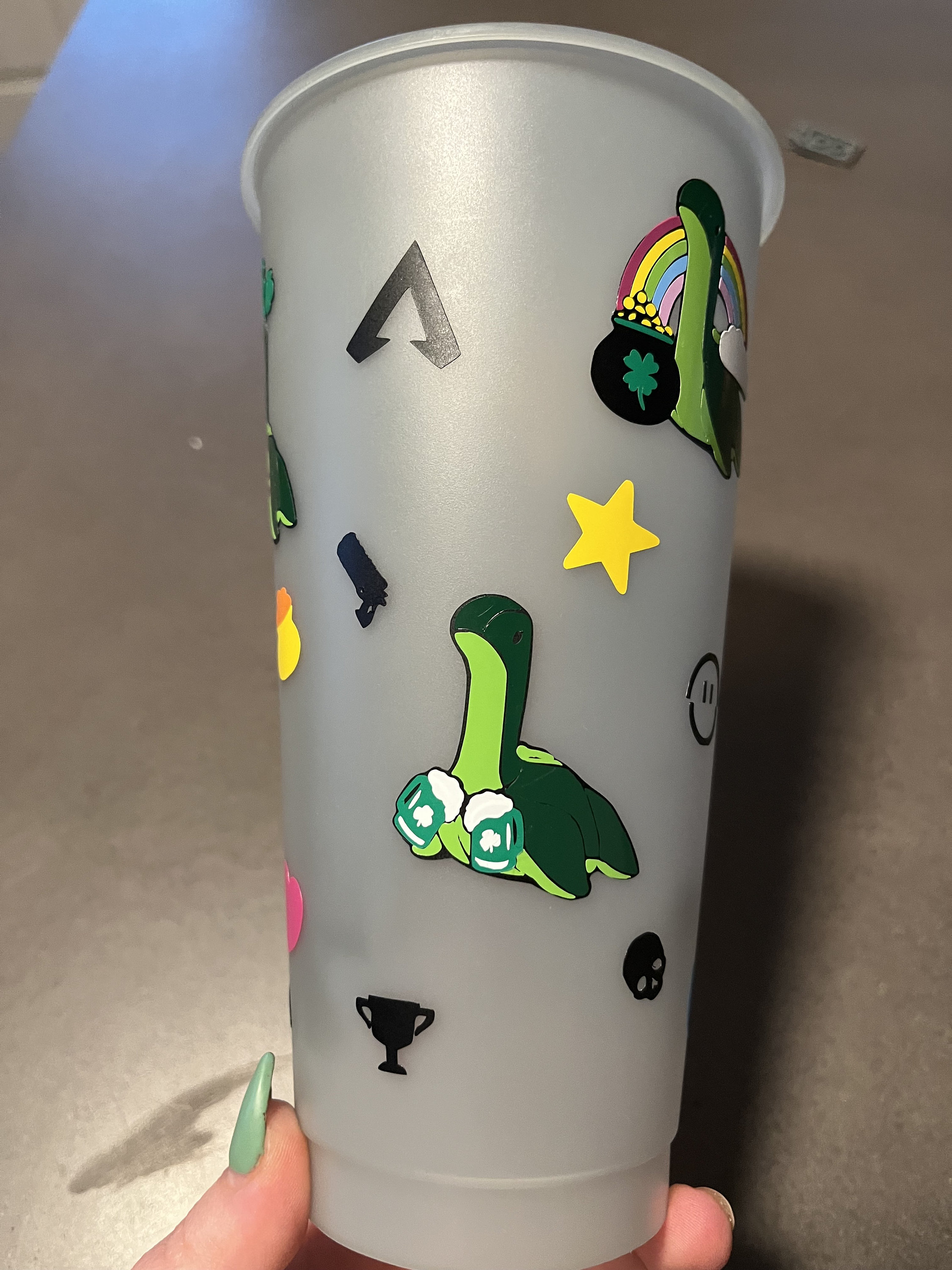 Apex Legends Custom Gamer Nessie Color Changing Cup St Patricks Day - Etsy