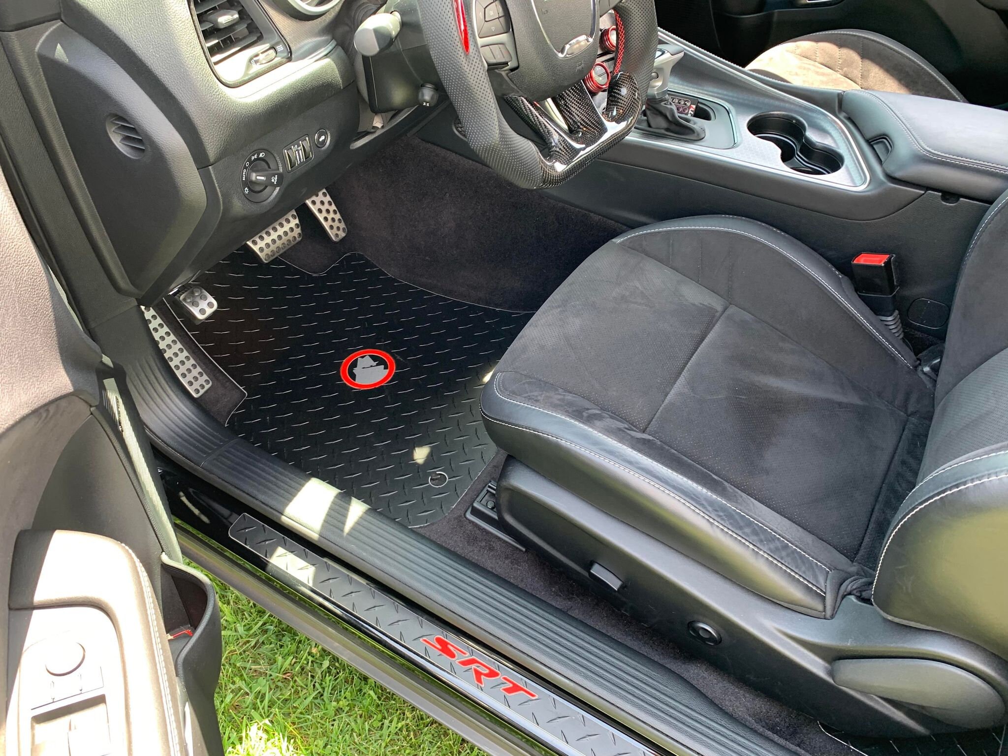 Metal Floor Mats Made to Order Shaped From Solid Aluminum Diamond Tread ...