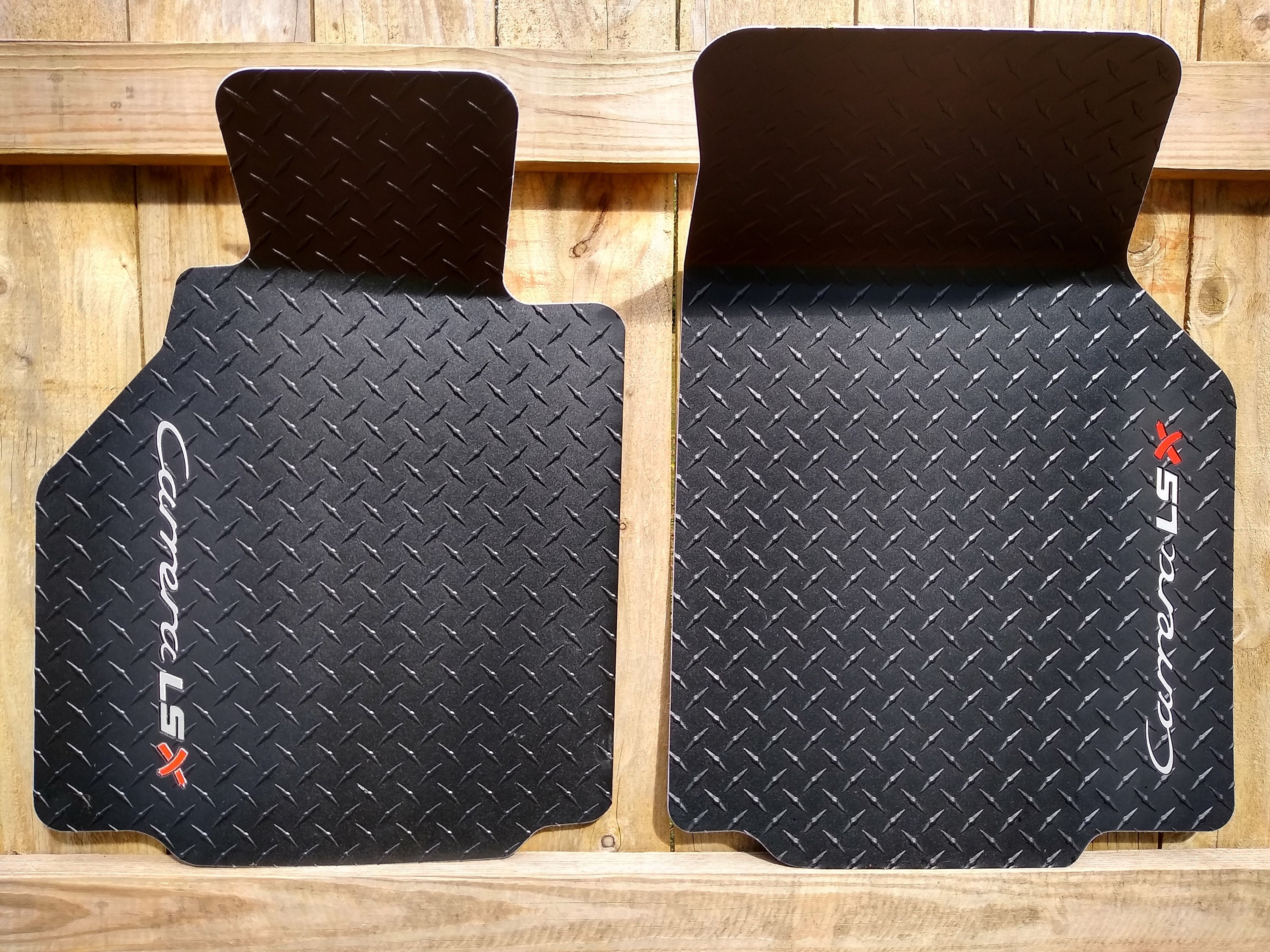 Metal Floor Mats Made to Order Shaped From Solid Aluminum Diamond Tread ...