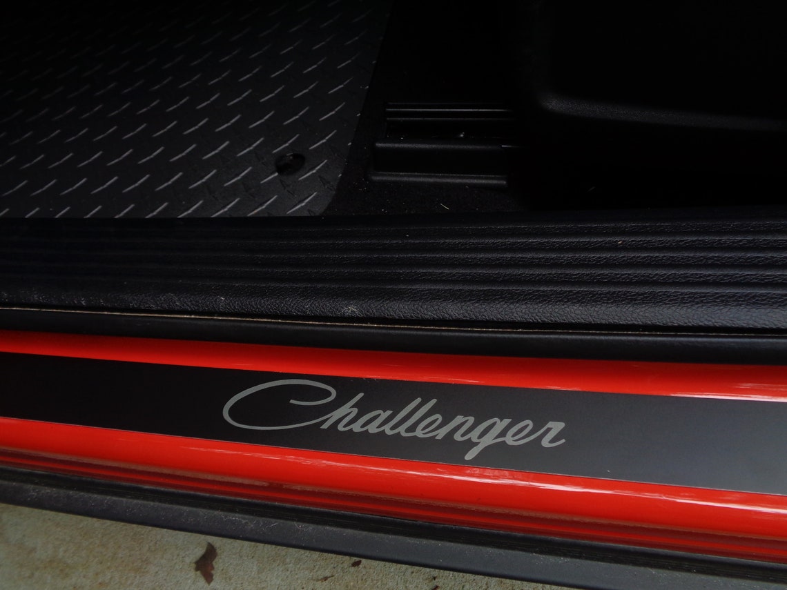 Metal Door Sills Made to Order for Charger Challenger Camaro Mustang ...