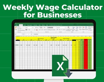 Employee Wage Sheet - Etsy