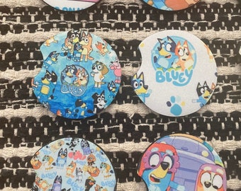 Bluey Car Coasters - Etsy