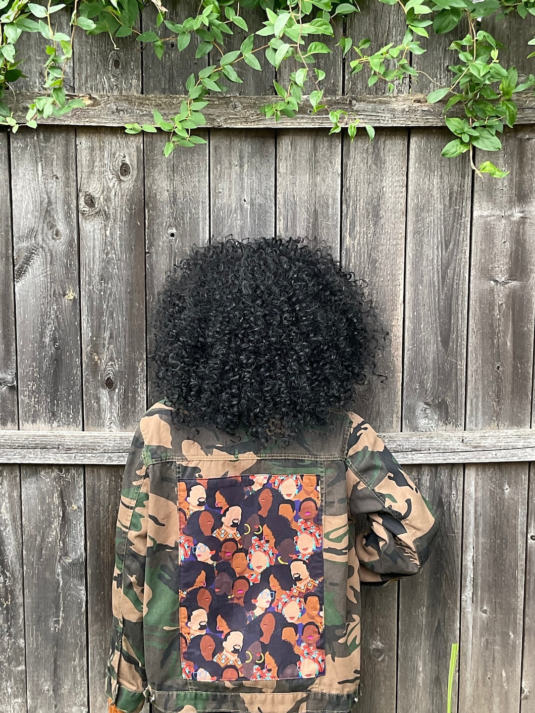 Denise Toney Designs "the People" Camouflage Jacket - Etsy