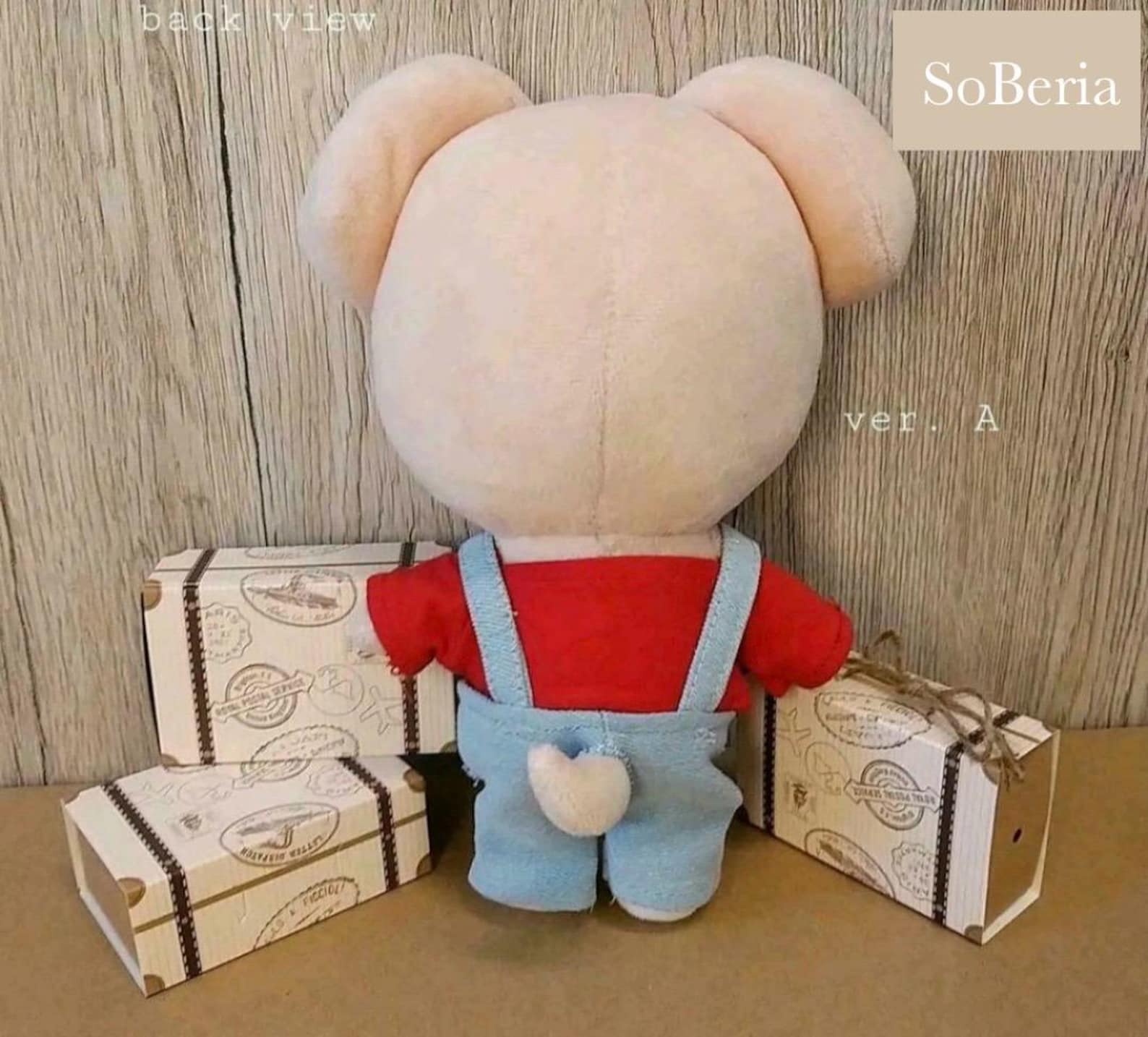 Handmade SKZOO Outfit Dungarees & T-shirt - Stray Kids Plush Clothes ...