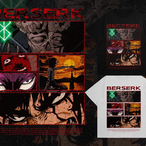 Berserk Manga - Etsy