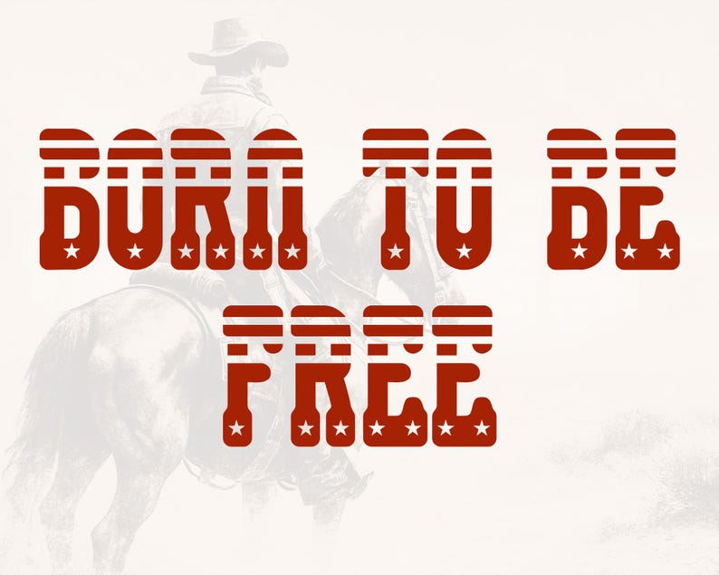 Western Font Bundle 120 Wild West Cowboy Fonts Rustic Frontier Saloon ...