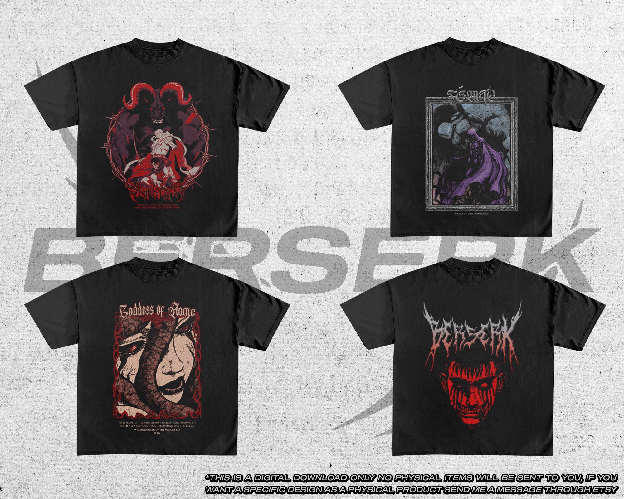 BERSERKMEGABUNDLE VERSION 2, Ready to Print Digital Designs, Berserker ...