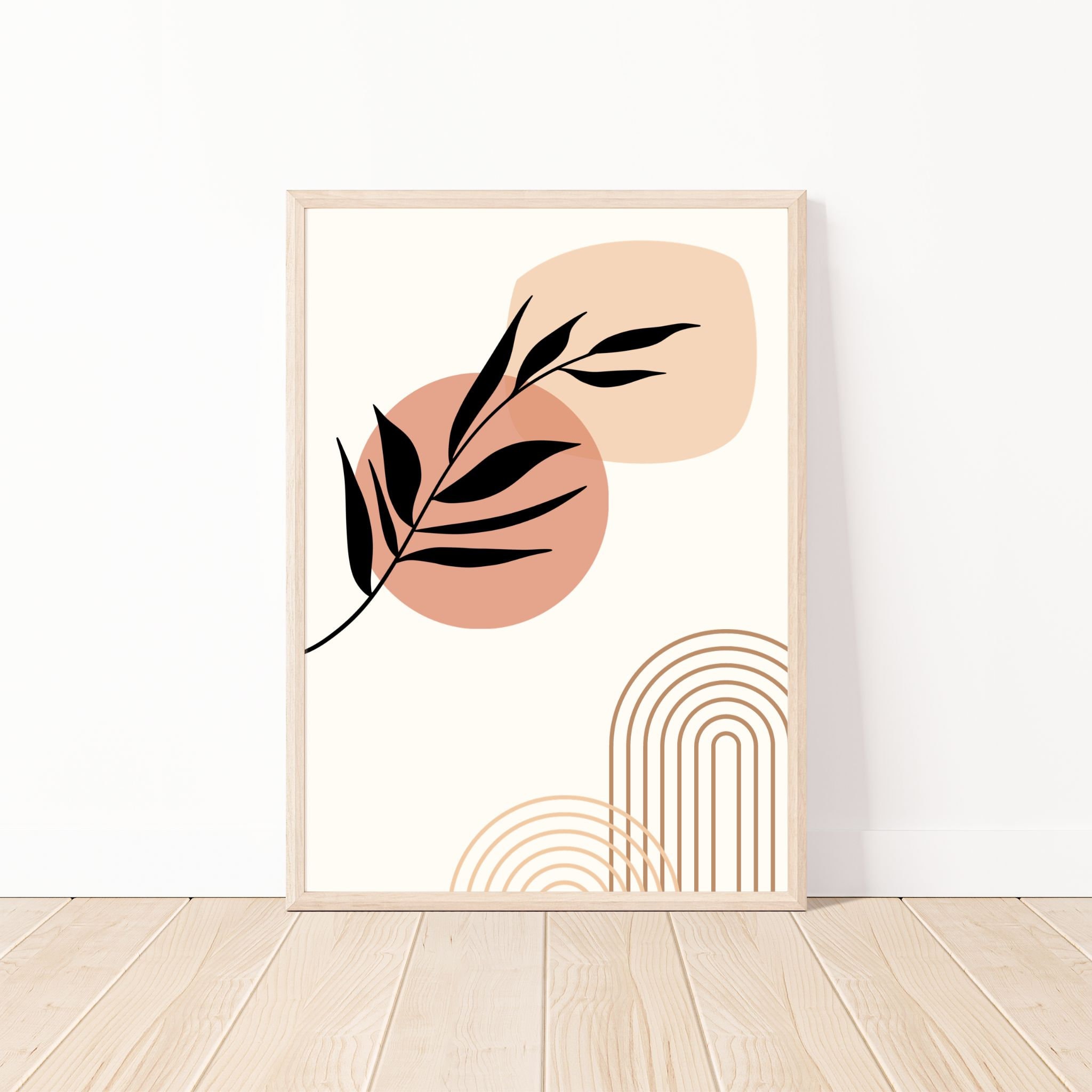 Boho Printable Wall Art Poster Digital Download Inspirational Art line ...