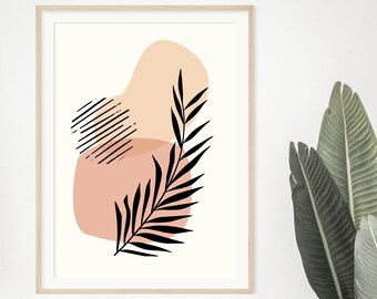 Boho Printable Wall Art Poster Digital Download Inspirational Art line ...