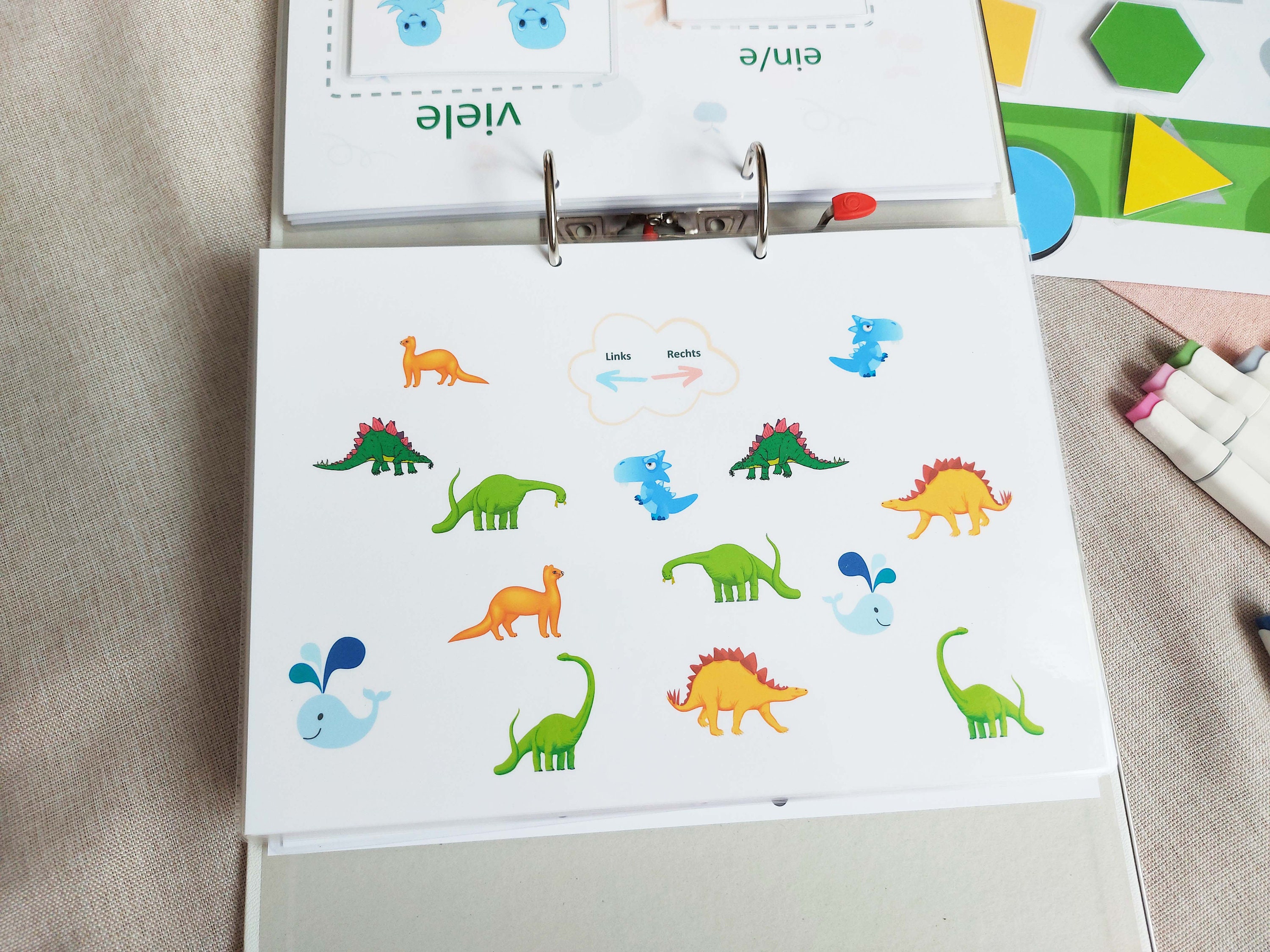 Learning Block German Busybook Preschool Worksheets - Etsy