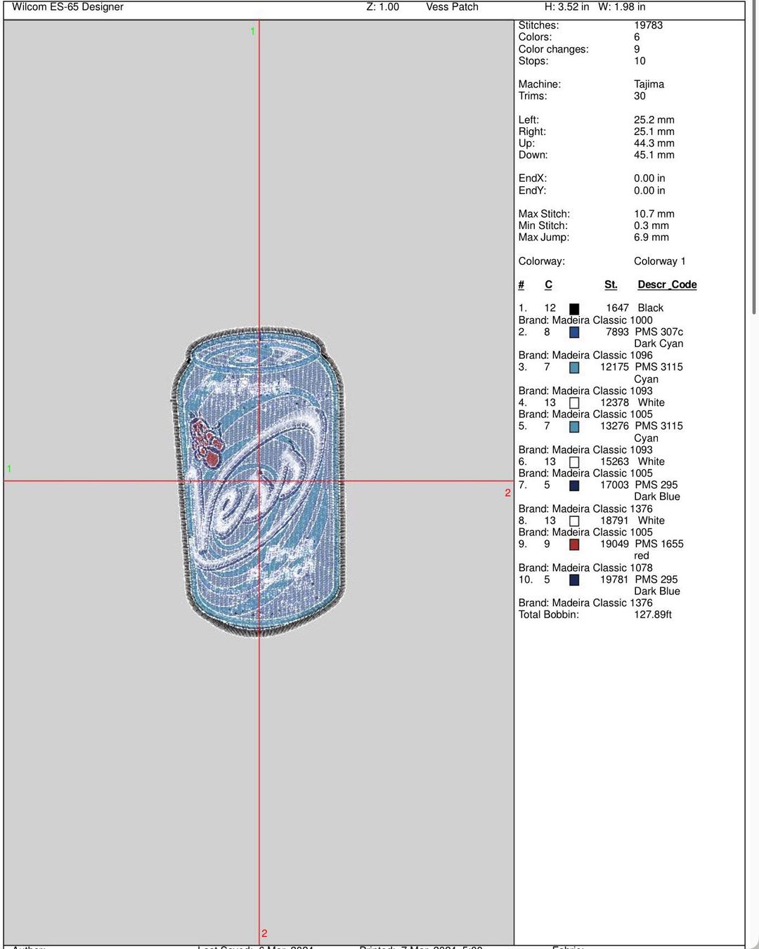 DST Can Soda, VESS Can Soda DST, Can Soda Dst Format - Etsy