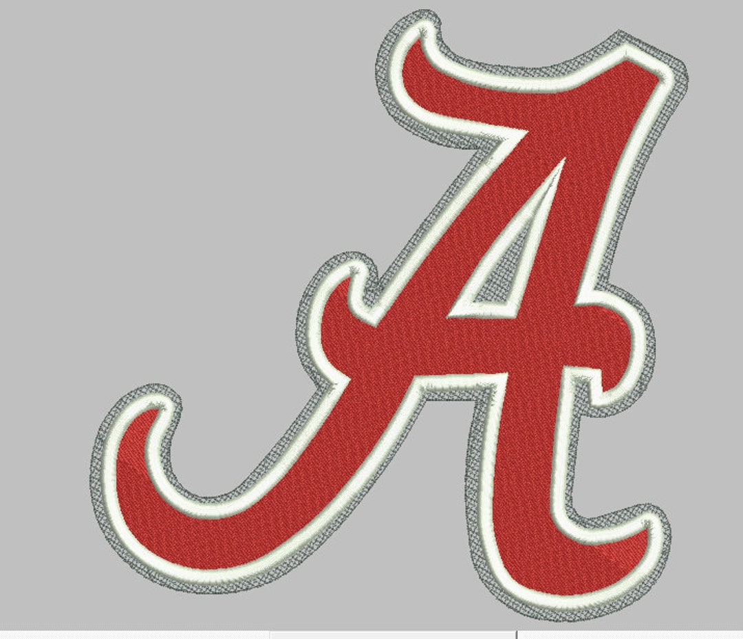 DST Letter A, Alabama A DST, ALABAMA Dst Format - Etsy