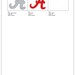 DST Letter A, Alabama A DST, ALABAMA Dst Format - Etsy