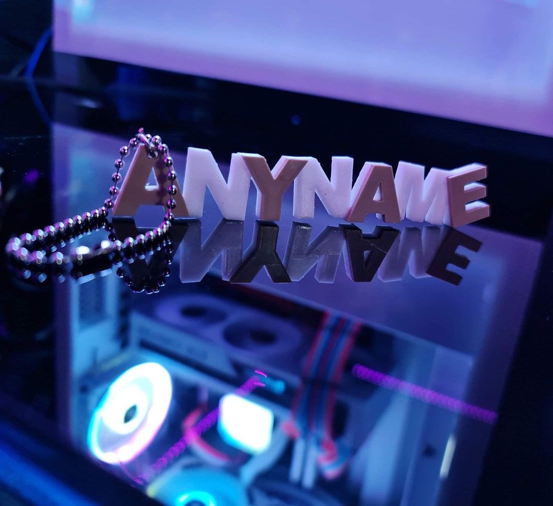 3D Printed Name Tags - Etsy