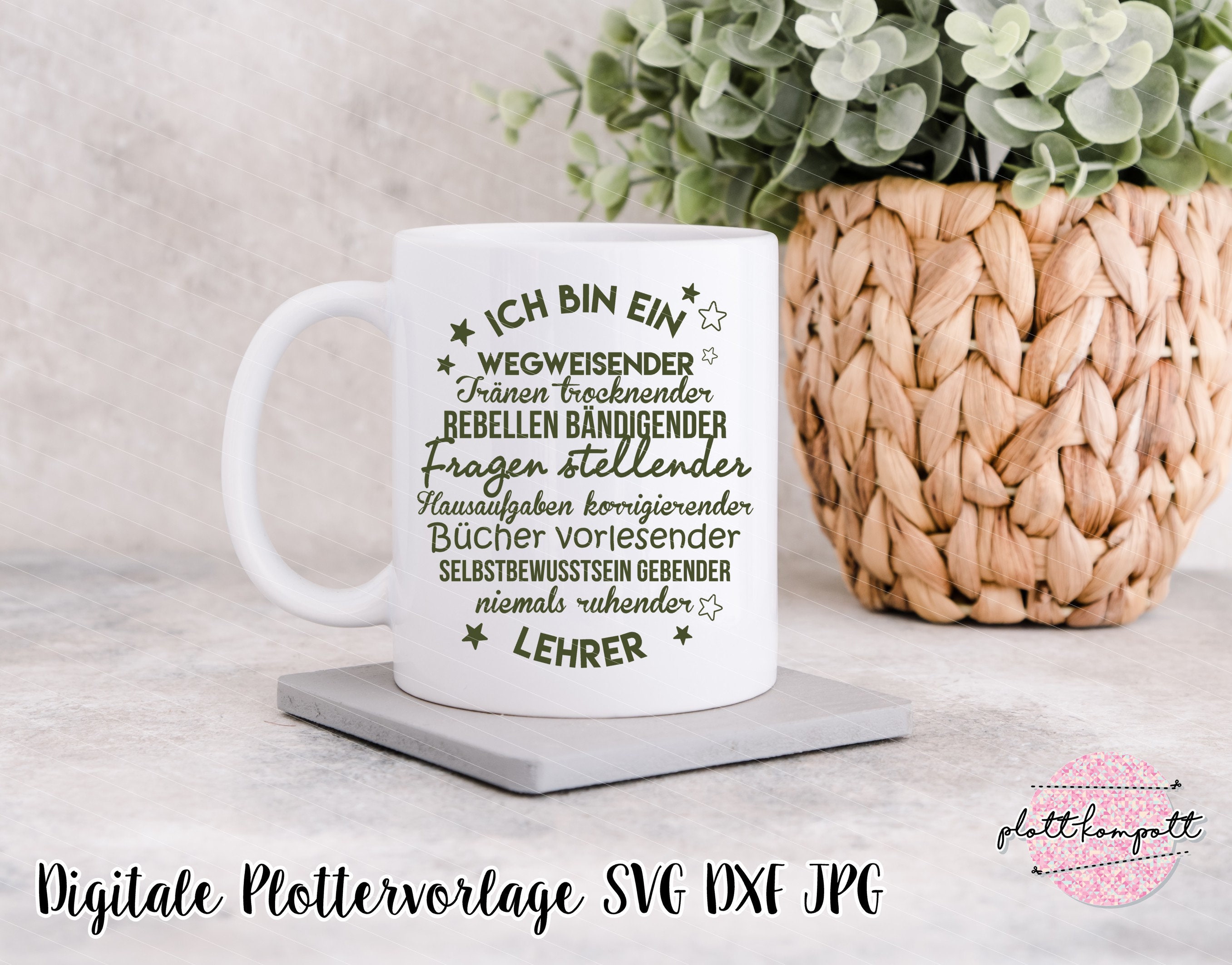 Plotterdatei Ich bin ein Lehrer SVG DXF JPG Plottervorlage plotten Lehrerin Schule Lehrer - Etsy ...