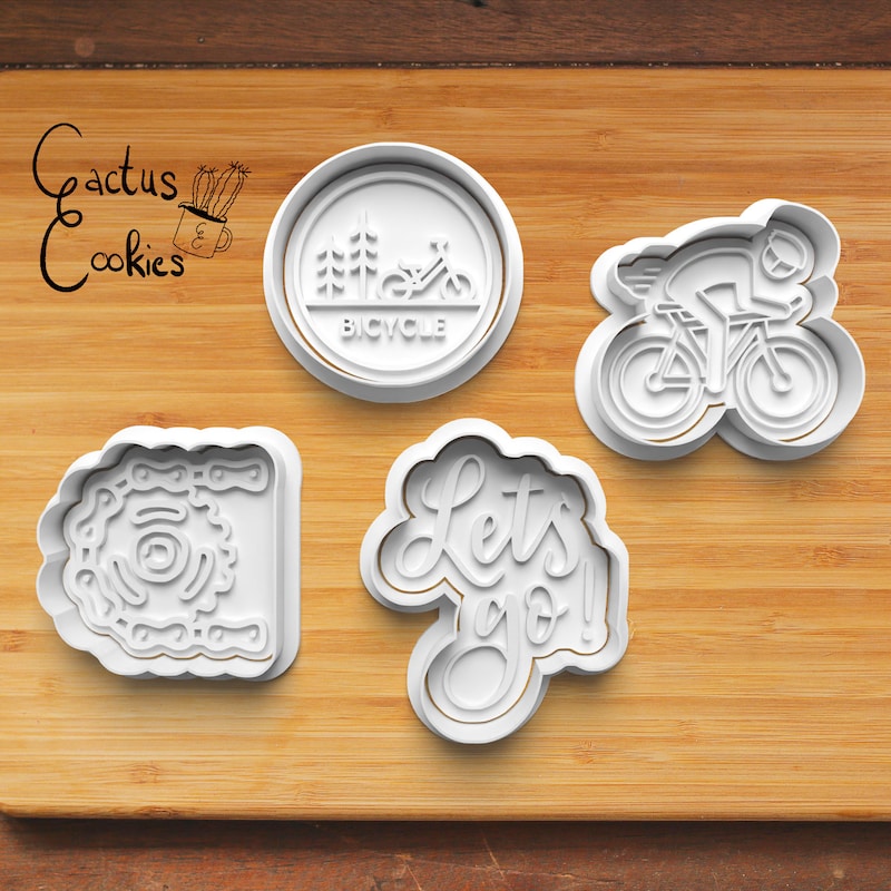 Bicycle Cookies - Etsy UK