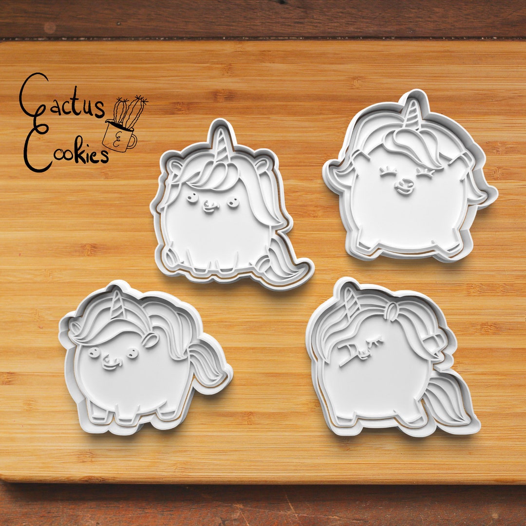 Digital STL File Download for Unicorns Cookie Cutter - Etsy