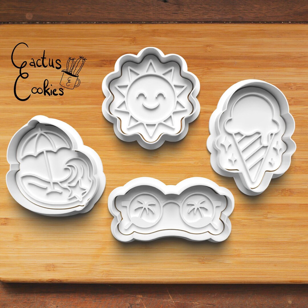 Digital STL File Download for Summer Cookie Cutter - Etsy