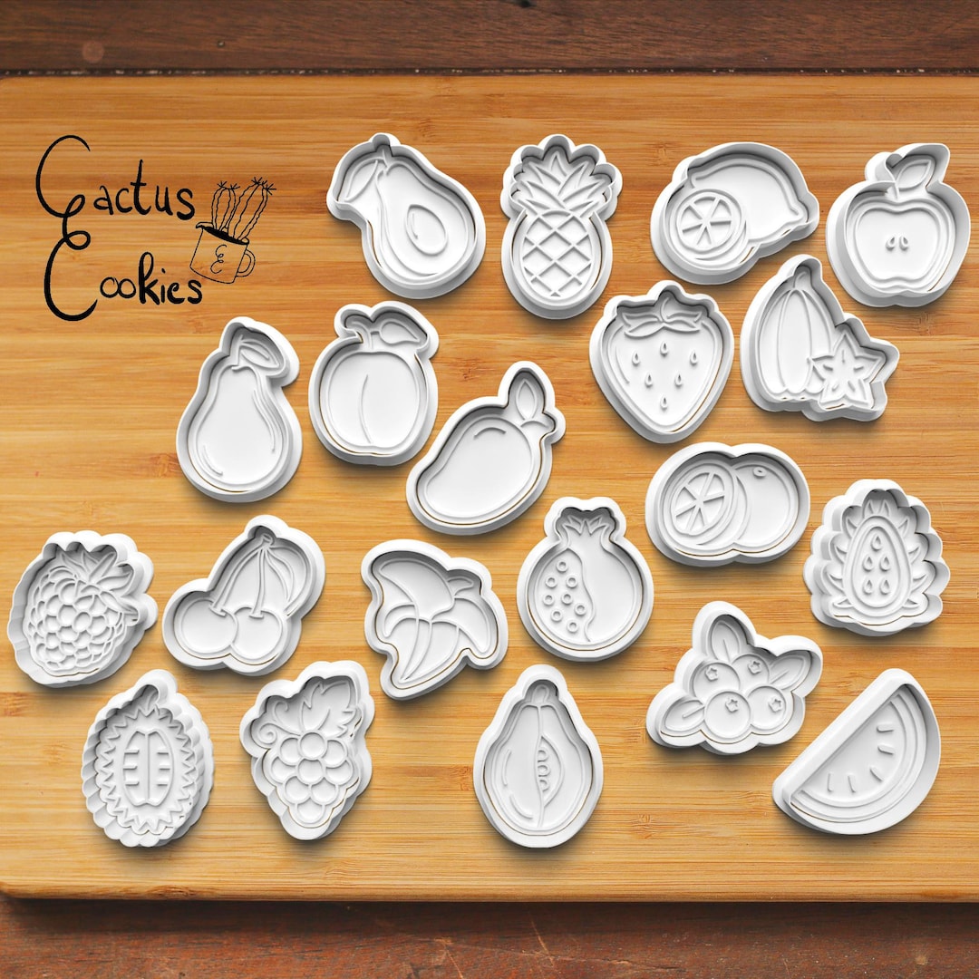 Digital STL File Download for Fruits Cookie Cutter - Etsy