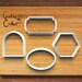 Simple Shapes Cookie Cutter STL File (digital Download) - Etsy