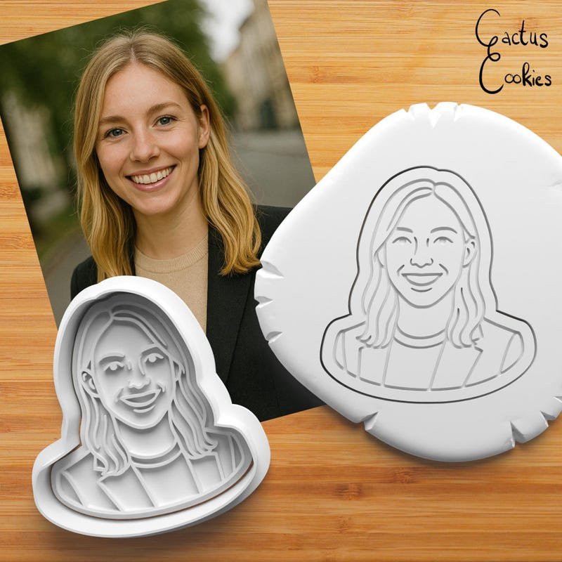 Custom Portrait Cookie Cutter - Etsy