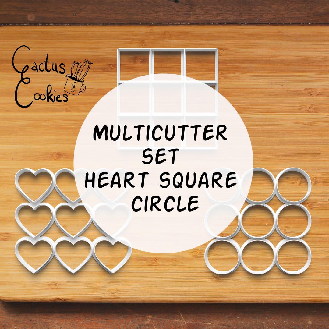 Multicutter Cookie Cutter STL File (digital Download) - Etsy