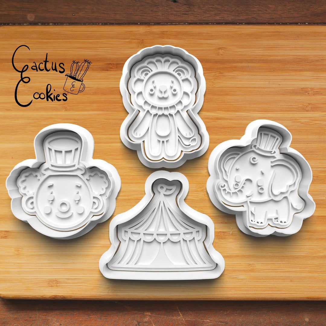 Digital STL File Download for Circus Cookie Cutter - Etsy