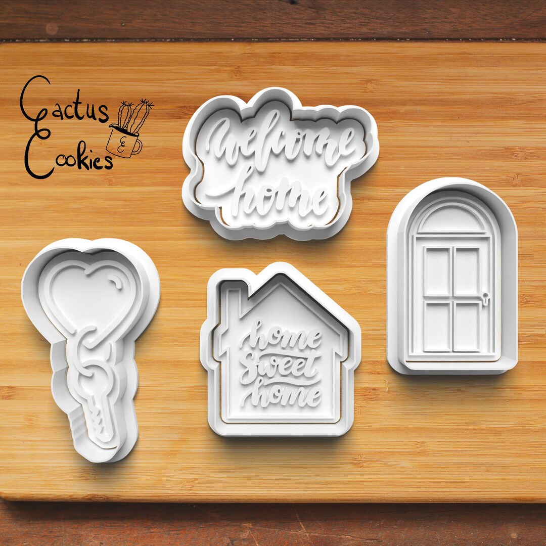 Digital STL File Download for House Warming Realtor Cookie Cutter - Etsy