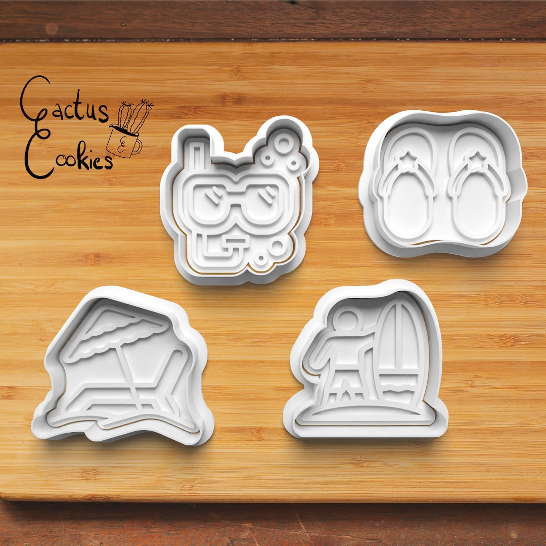 Digital STL File Download for Beach Cookie Cutter - Etsy