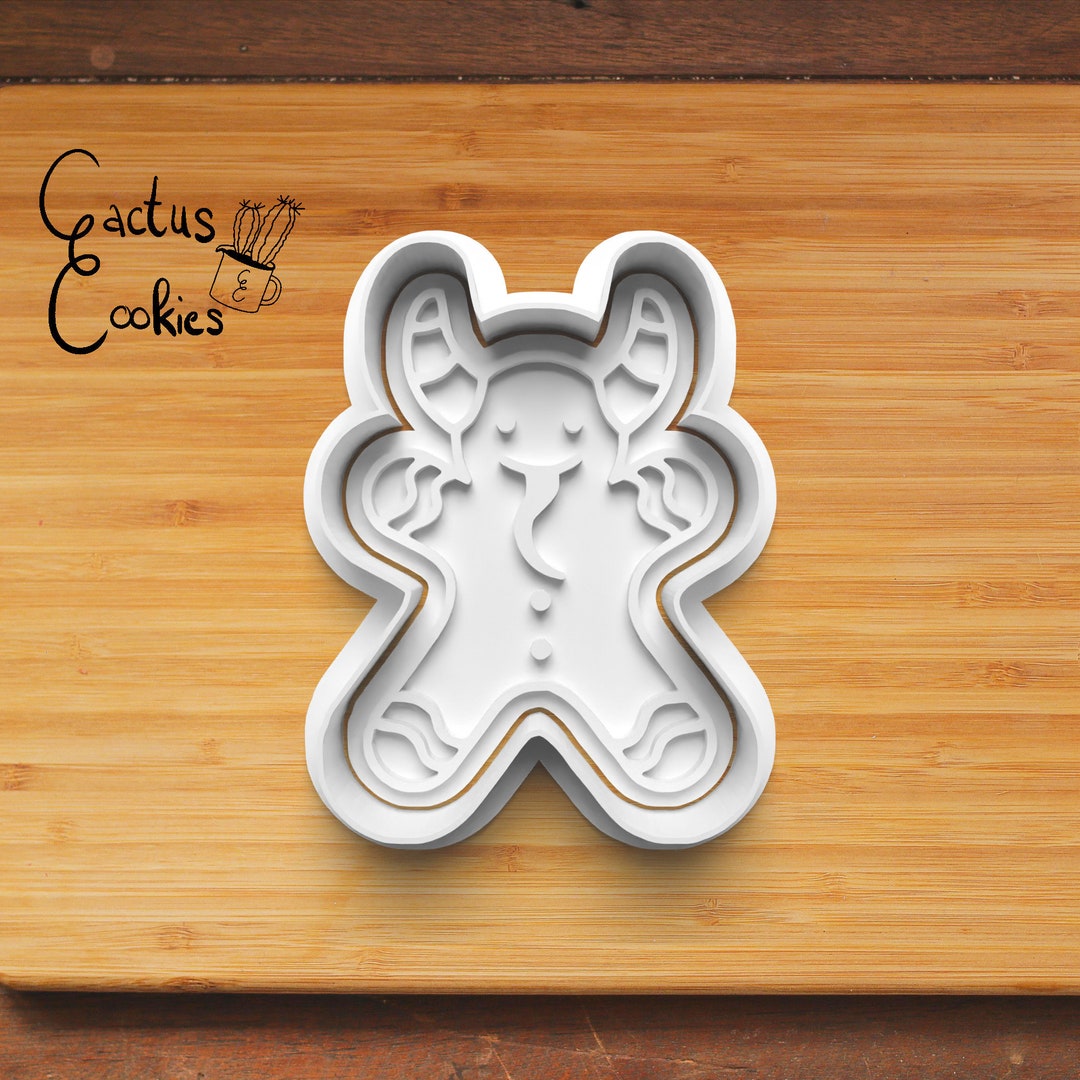 Gingerbread Krampus Cookie Cutter STL File (digital Download) - Etsy